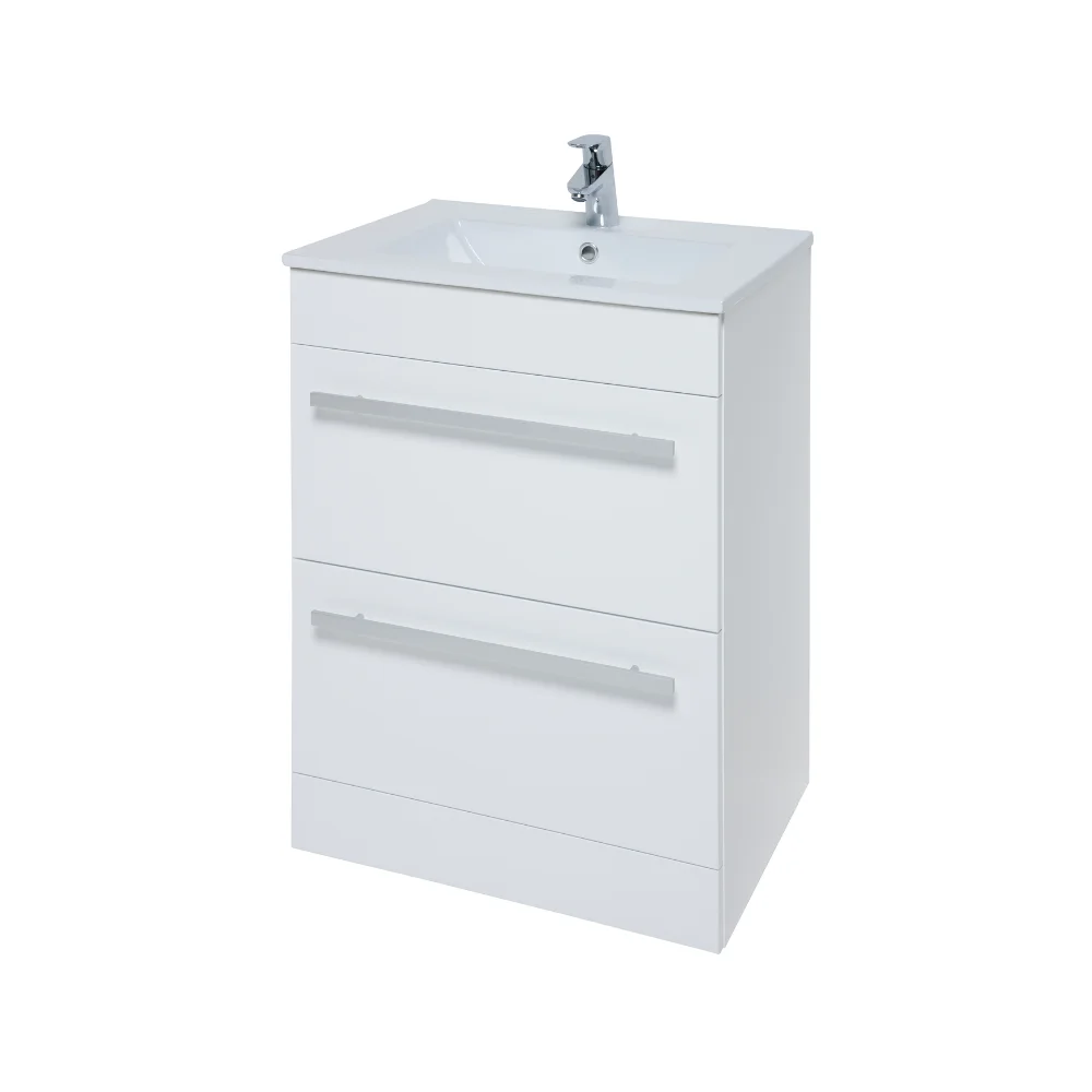Bano 600mm 2 Drawer Unit and Basin - Baths n More